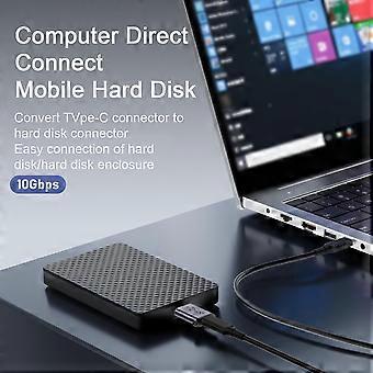 Hard Disk Adapter Two-way Type-C to Micro B Adapter High-speed Data ...