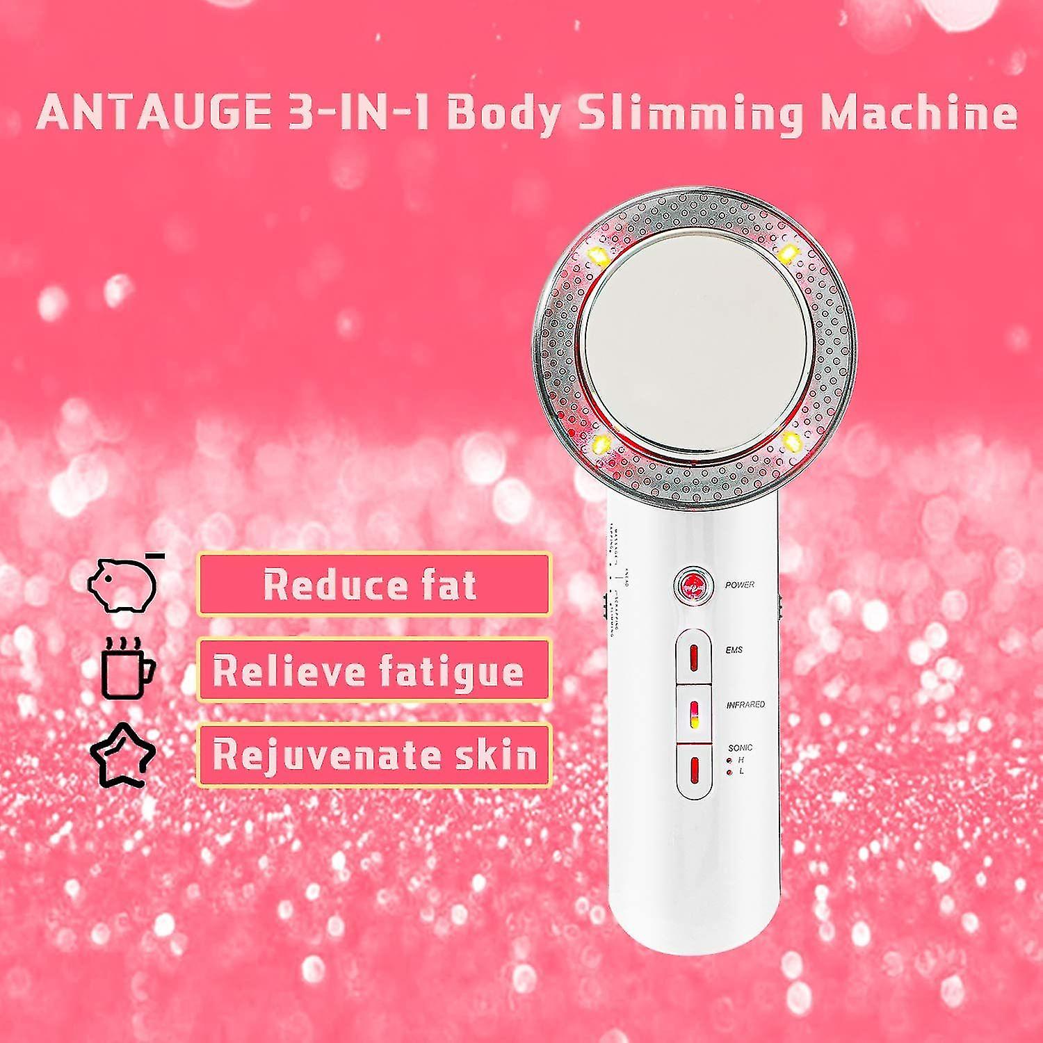 Ultrasonic 3 In 1 Massage Cavitation Current Infrared Ems Fat Burner ...