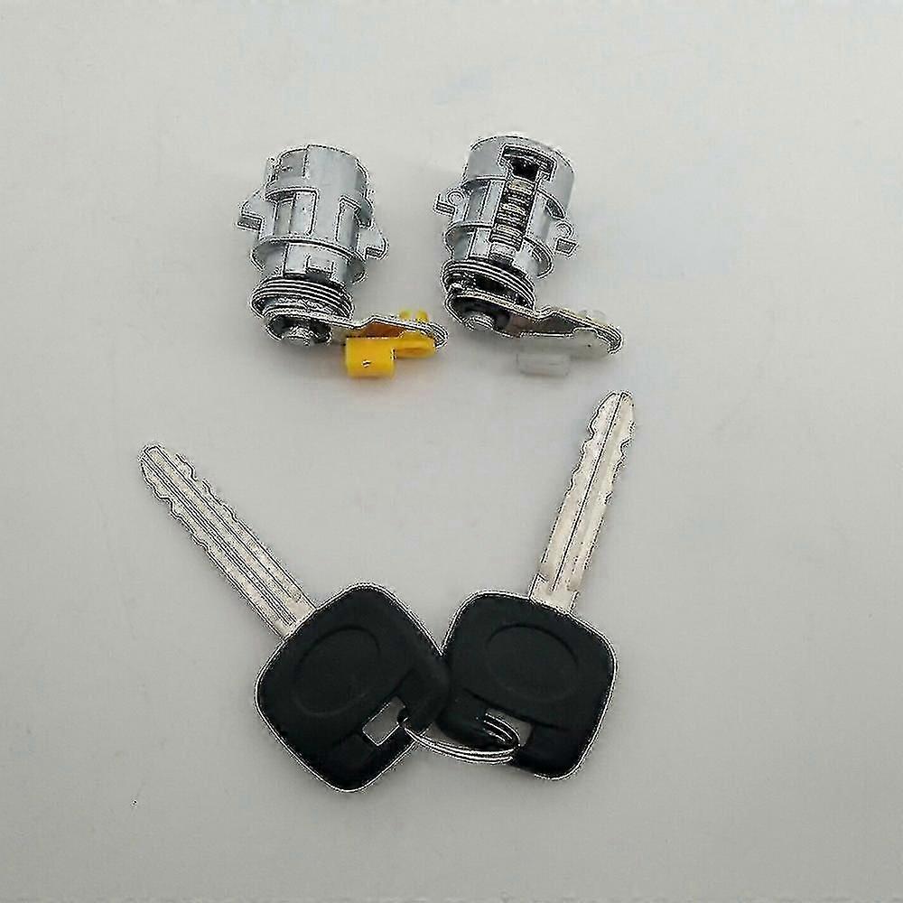Ignition Lock Core Ignition Switch Steering Barrel Lock + Door Lock ...