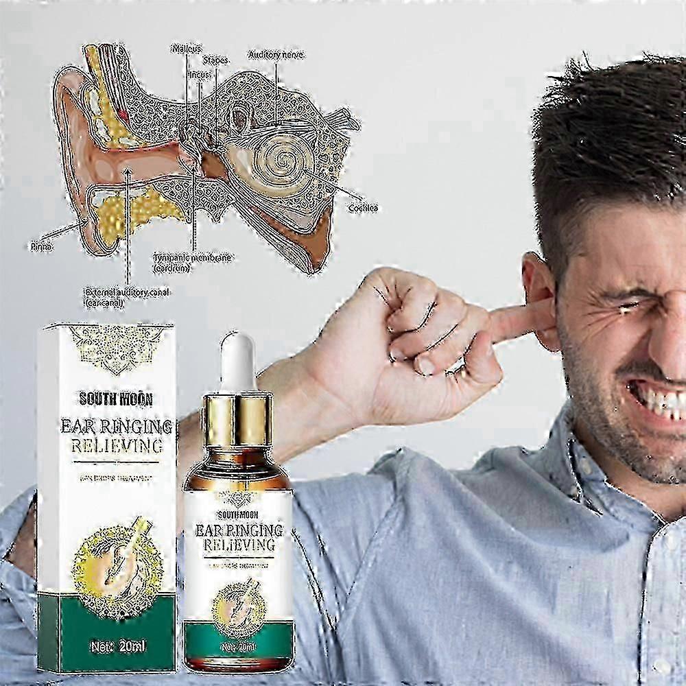 Ear Ringing Relieving Drops Treatment Tinnitus Relief Drops For Hard Of ...