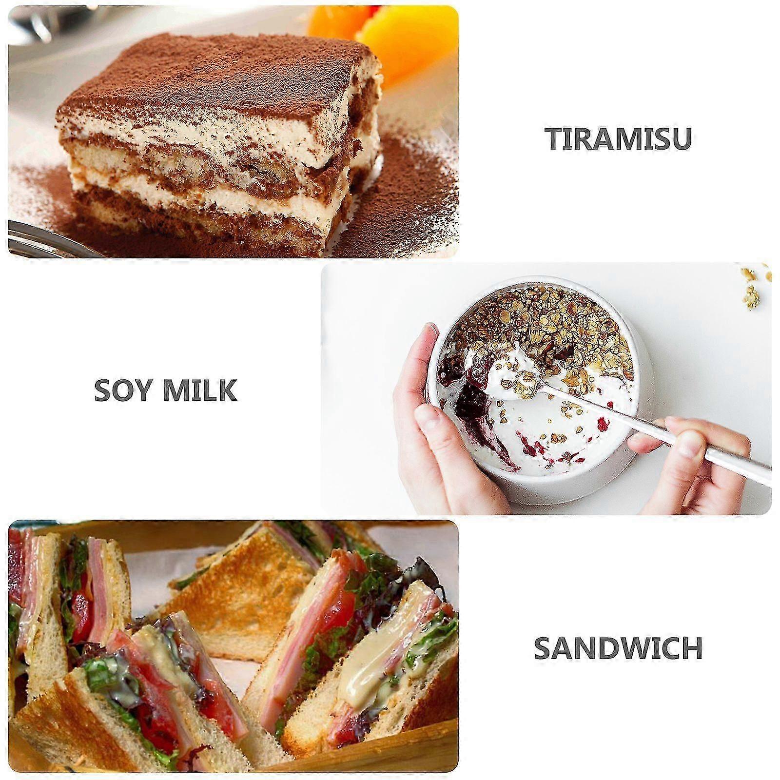 20Pcs Tiramisu Boxes with Lids Clear Mousse Cake Boxes Transparent Cake ...