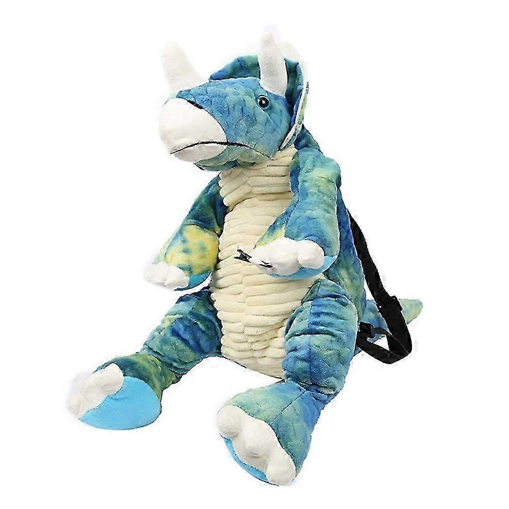 Fashion Parent-Child 3D Dinosaur Backpack Cute Animal Cartoon Plush ...