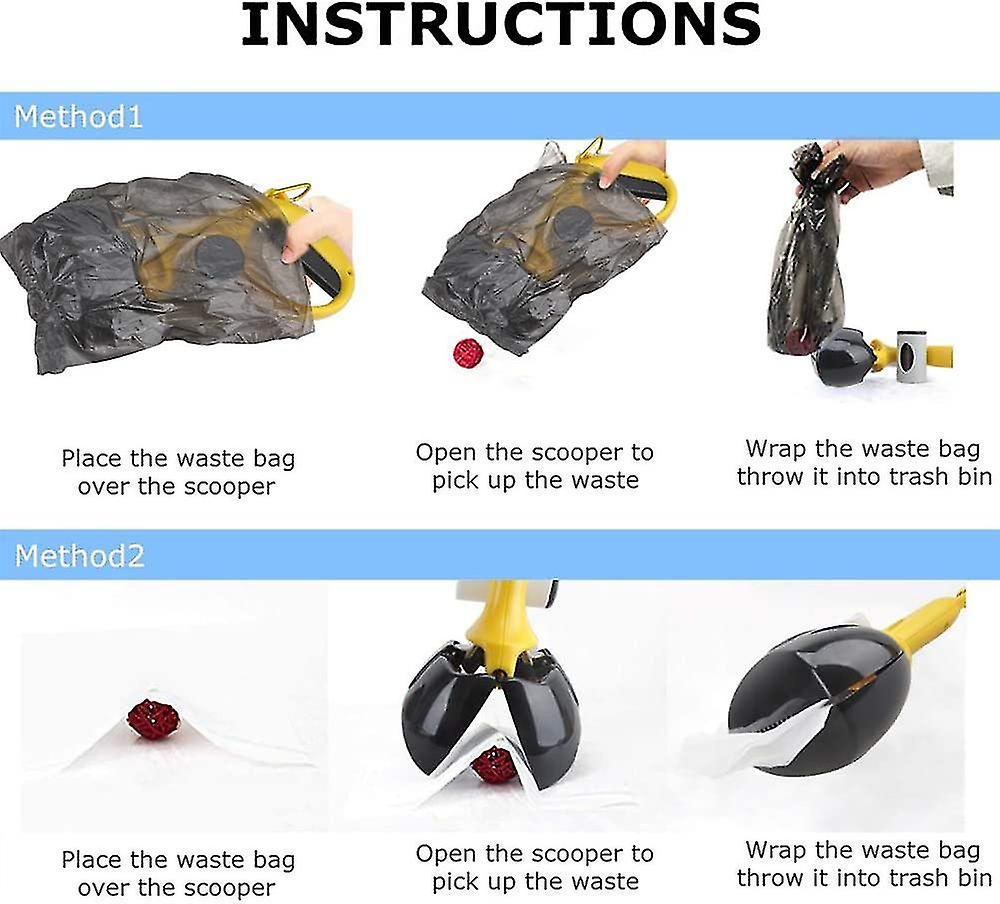 Dog Poop Shovel, Pooper Scooper Dog Poop Shovel With Heilwiy Foldable ...