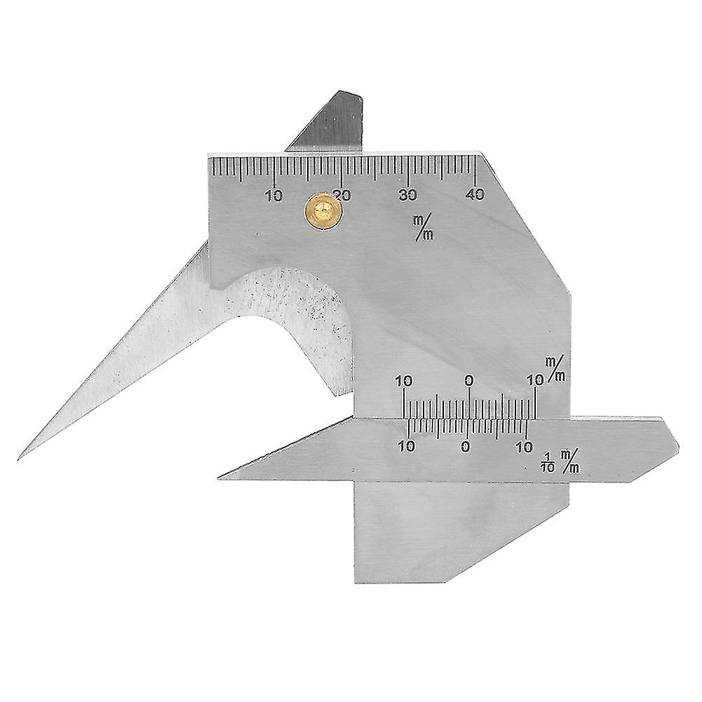 Stainless Steel Welding Seam Gauge Weld Pit Test Ulnar Inspection Ruler ...
