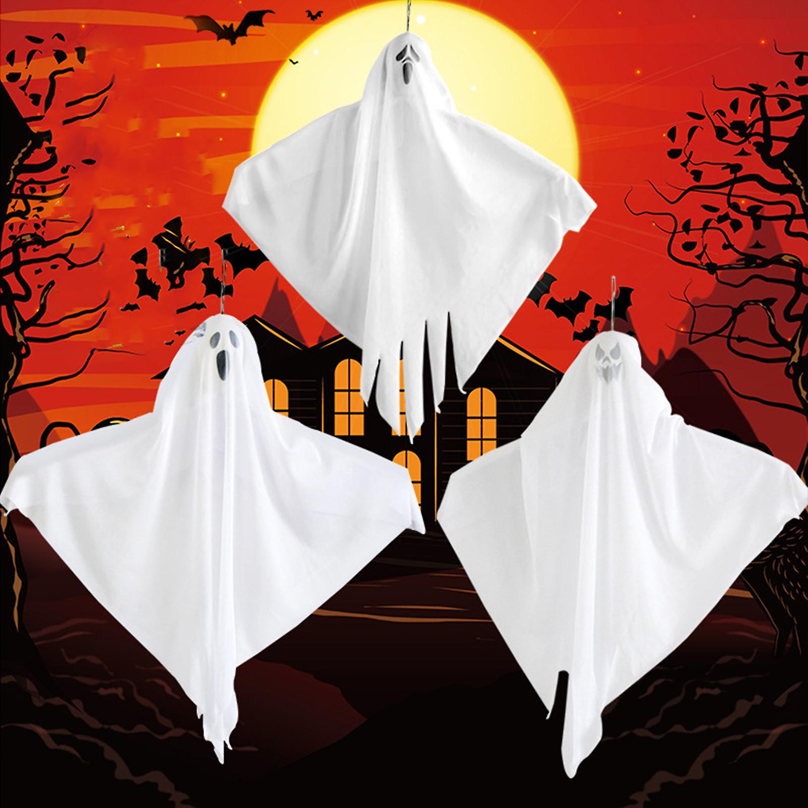 Flying Horror Ghosts Pendant Halloween Style Ghost Hanging Decor For ...