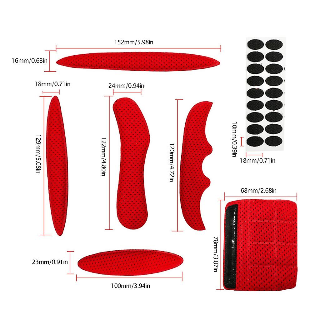 27Pcs Universal Helmet Padding Replacement Motorcycles Helmets Foam ...