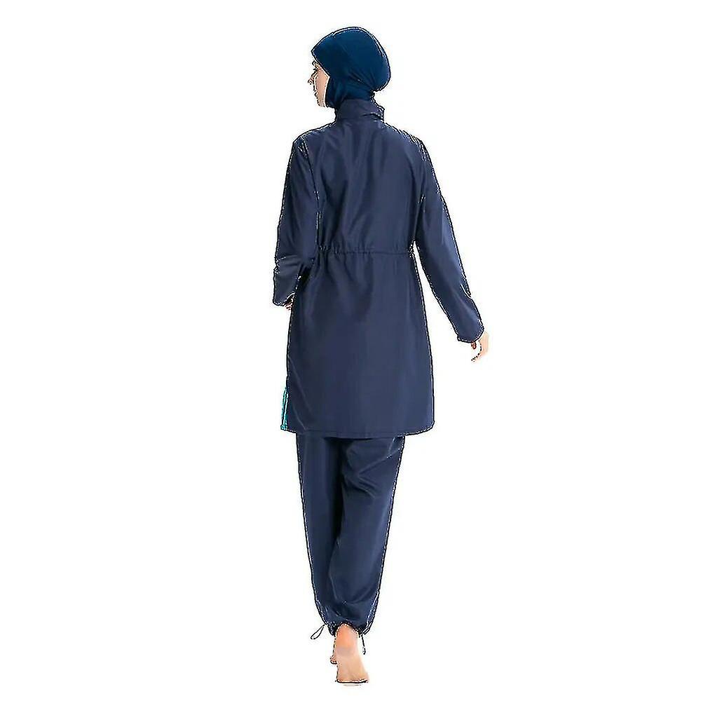 2019 Muslim Women Swimwear Hijab Modest Swimsuit Islamic Full Cover ...
