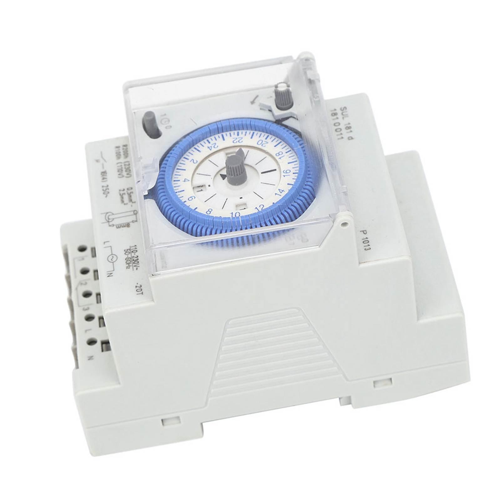 SUL181D Mechanical Timer 15 Minutes 24 Hours Timer Time Switch Relay ...