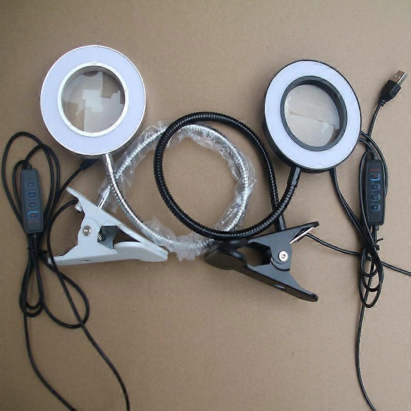 1pc Clamp Desk Lamp 48 LEDs Flexible USB Reading Lamp | Fruugo UK