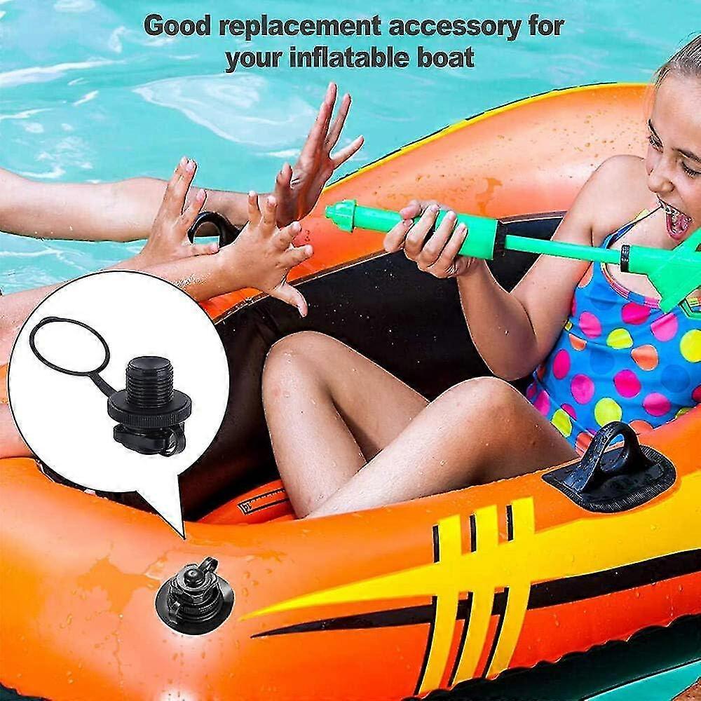 4pcs Air Valve Inflatable Boat Spiral Anti-leakage Air Valve One-way ...