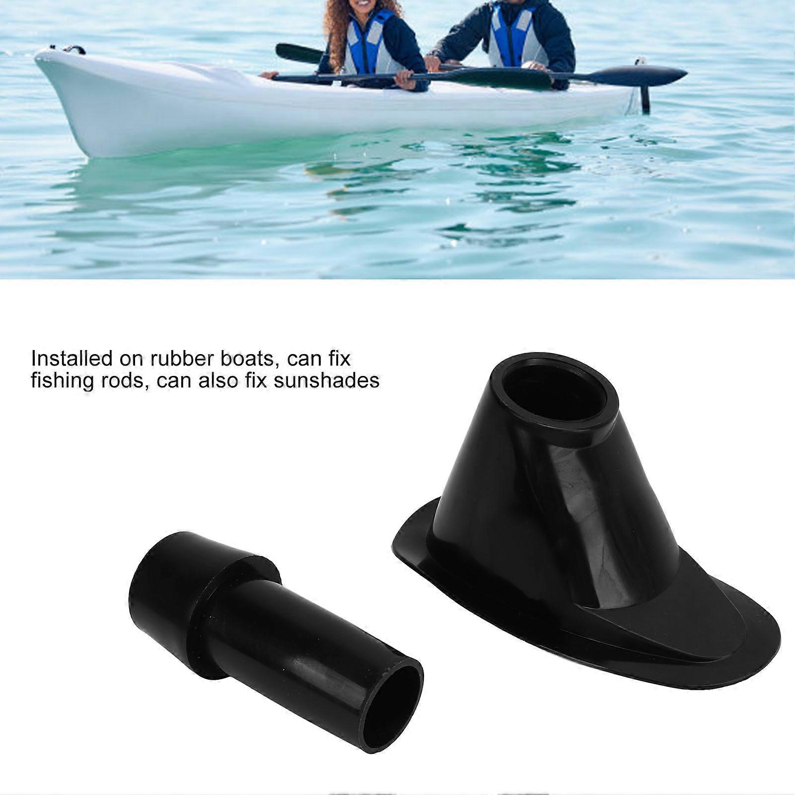 Inflatable Boat Fishing Rod Holder Stickable Kayak Fishing Rod Socket ...