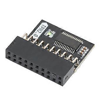 TPM 2.0 Encryption Security Module 20pin Strong Encryption TPM Processor Black TPM Module System ...