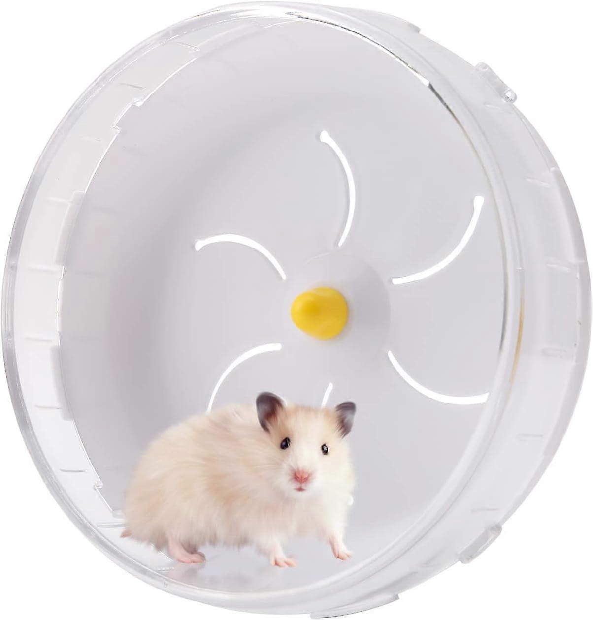 21 cm Hamster Wheel, Super Quiet Hamster Training Wheels, Transparent ...