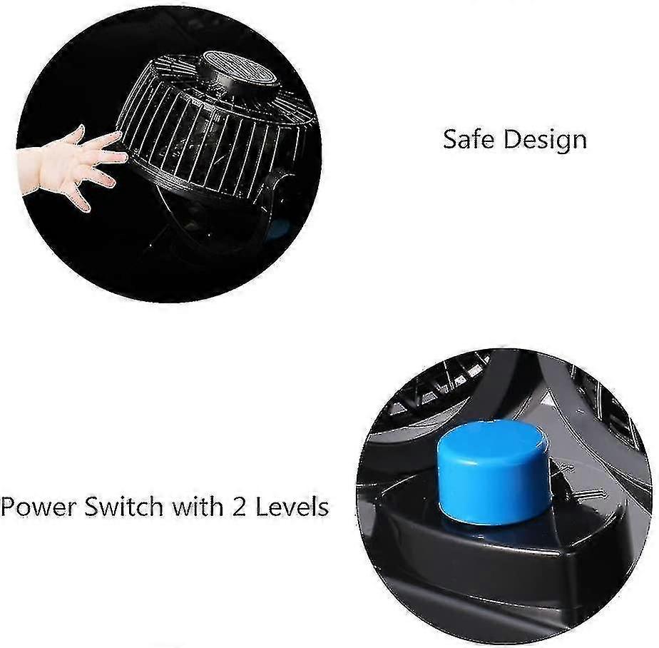 2024 Double Fan 12 Volt Fan, 2 Speeds, Adjustable Car Fan, 360 Degrees ...