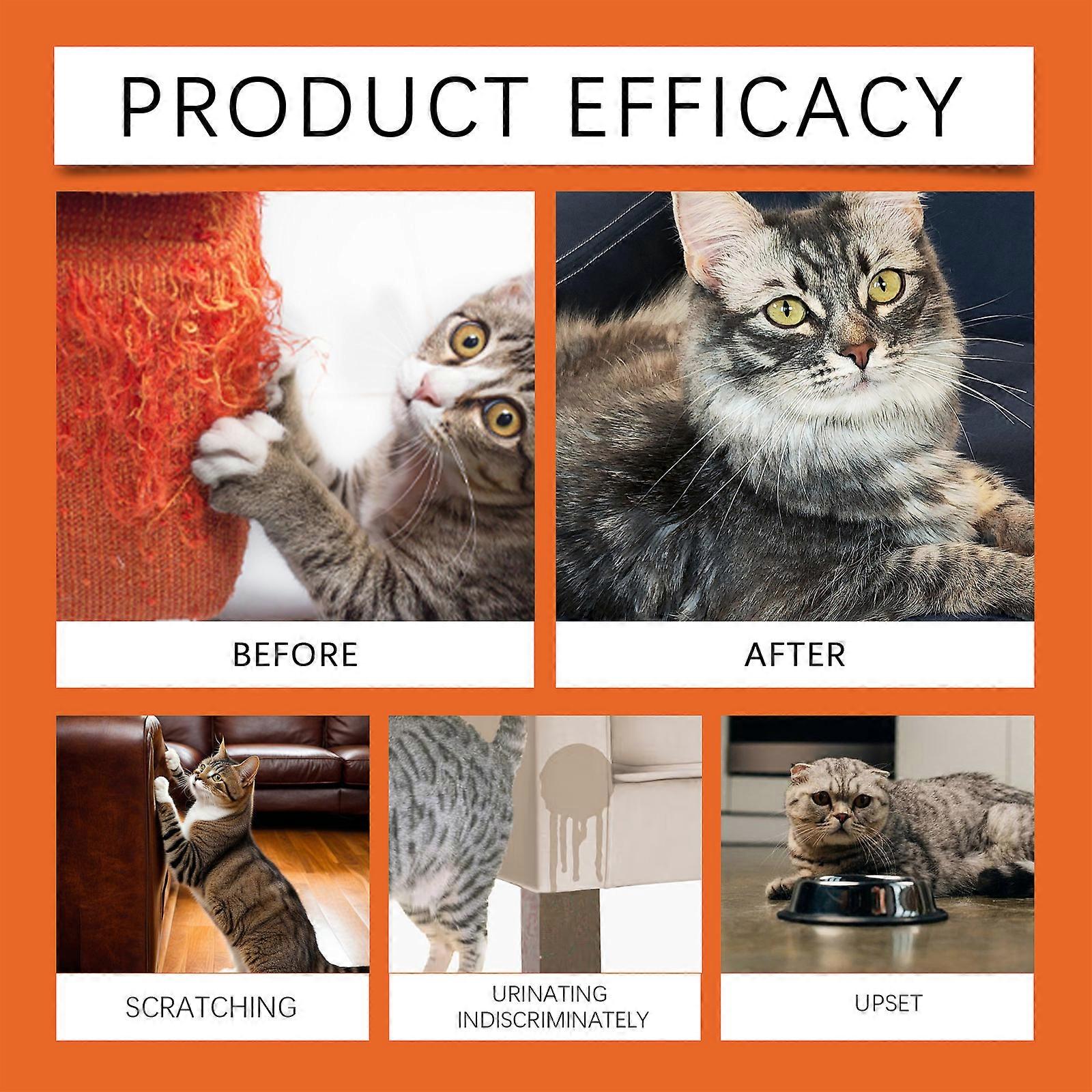 Cat Deterrent Spray Natural Scratching Cats Anti Scratch Spray No ...