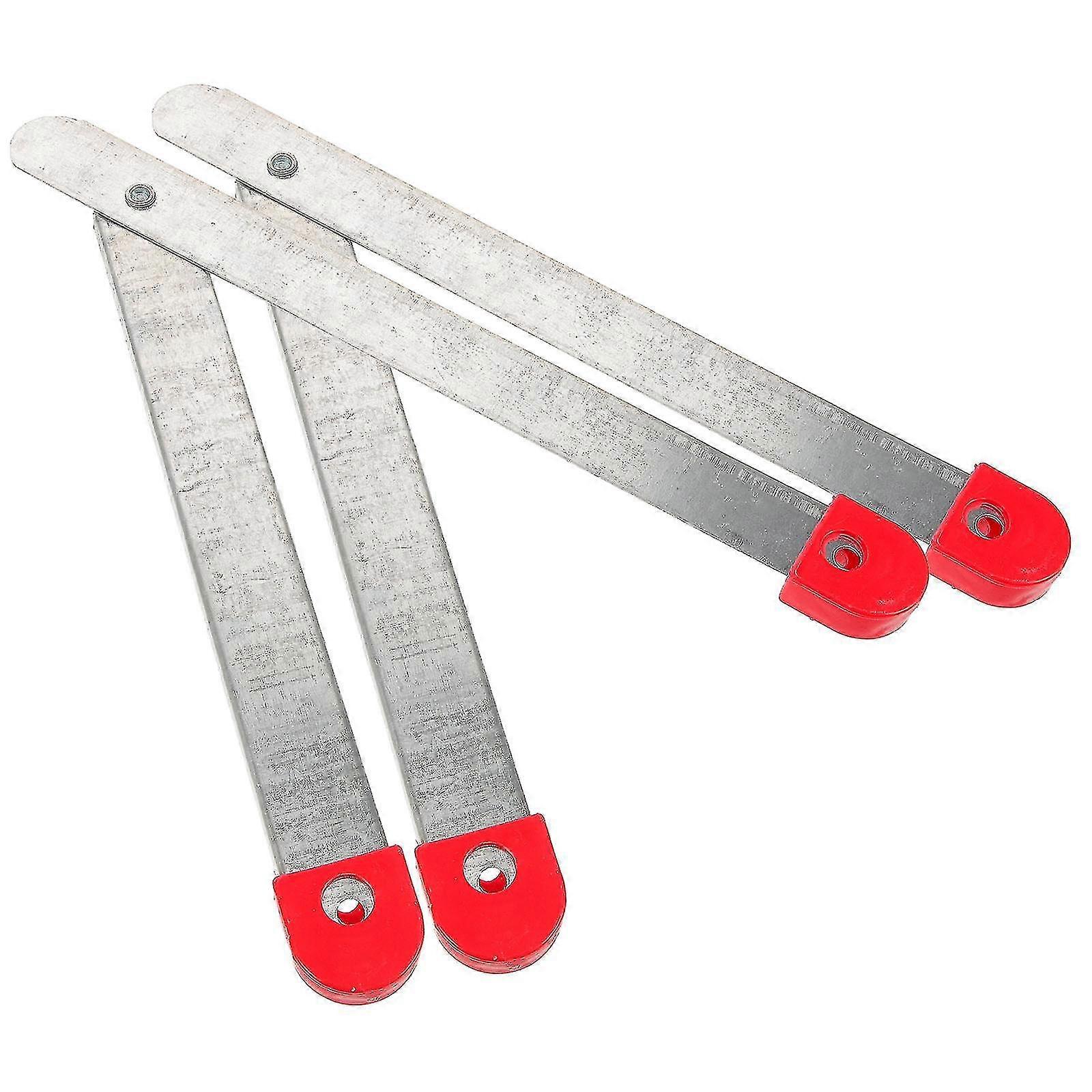 2pcs Folding Ladder Hinge 47cm Ladder Joint Connector Lock Switch Hasp ...