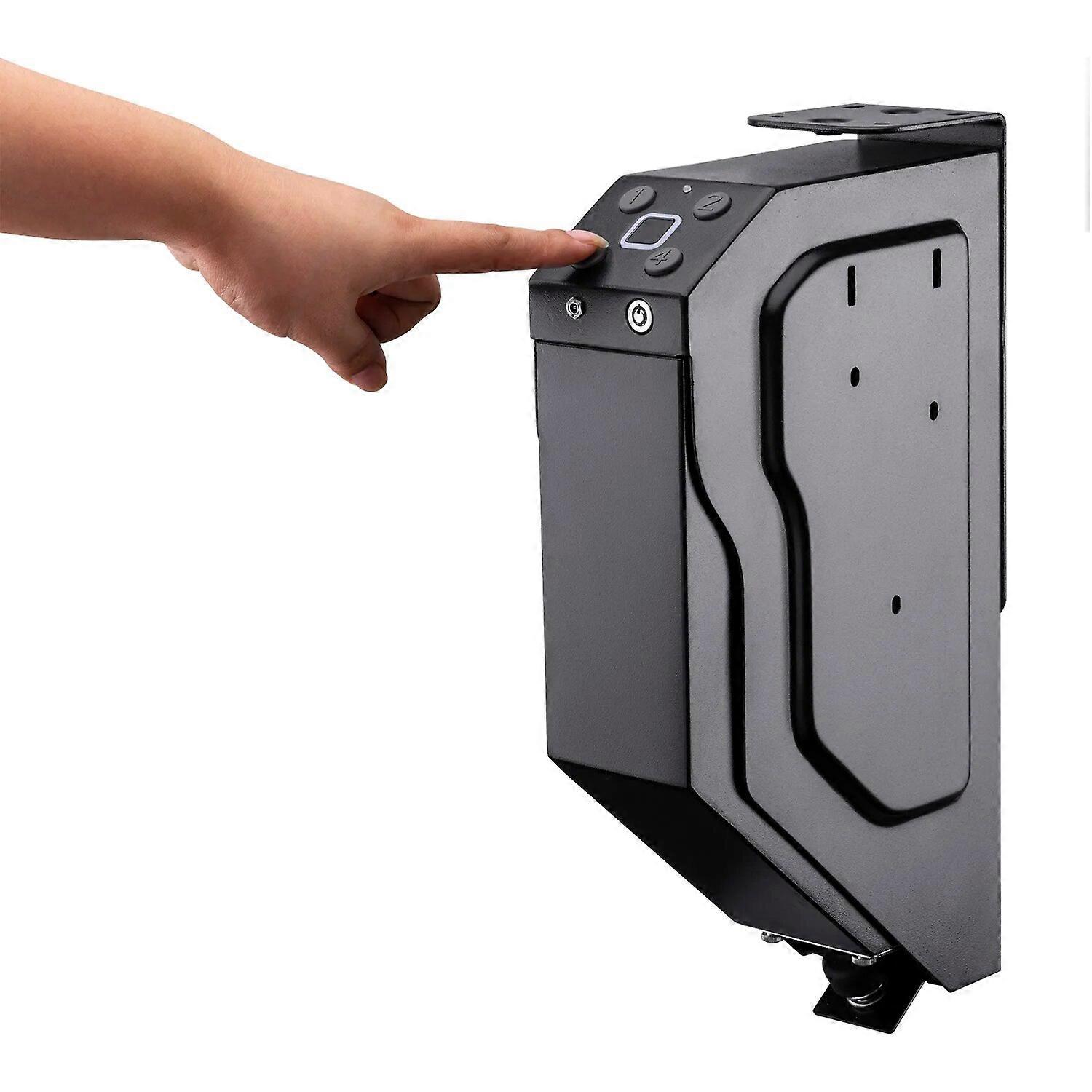 Fingerprint/Password Gun Safes Pistol Safe Box Steel Gun Box Security ...