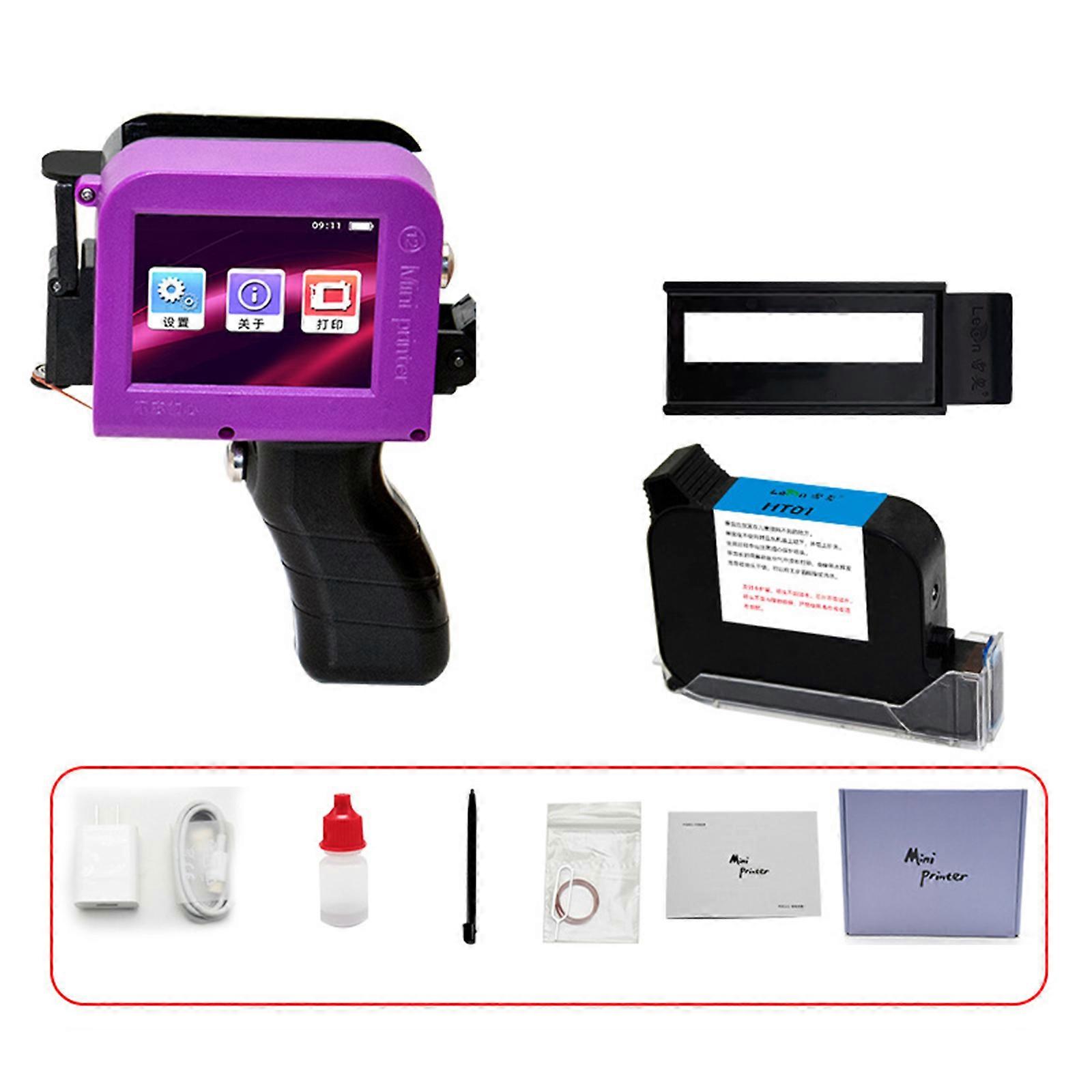 Portable Handheld Inkjet Printer DP19 Barcode, QR Code, Logo Printer ...