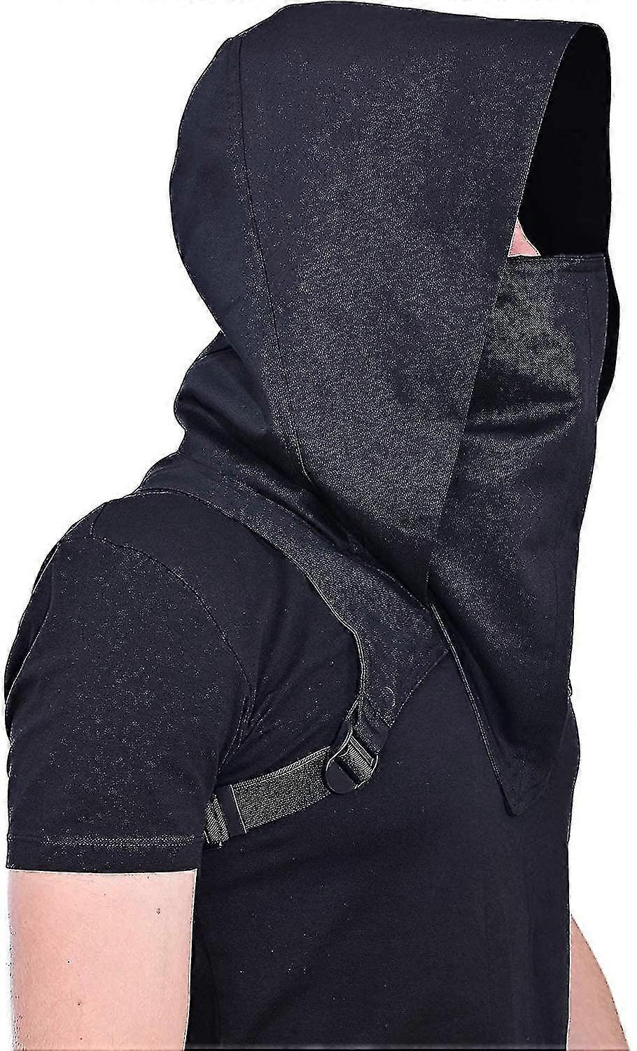 Cyberpunk Rogue Cowl Hood Scarf, Assassin Costume Hood Winter Unisex ...