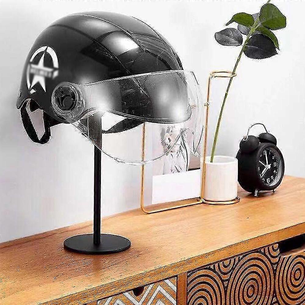 Motorcycle Helmet Holder Metal Hat Storage Rack Wall-Mount Helmet ...