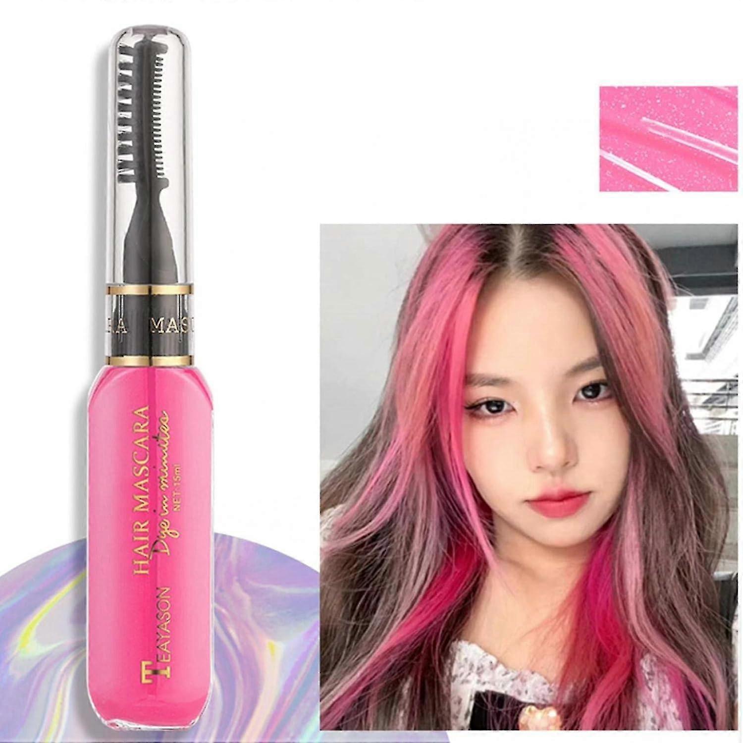 Professional Instant Hair Color, Disposable Hair Chalk Comb for Girls ...