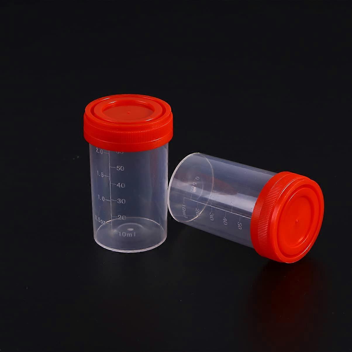 Urine Container Specimen Cup Containers Container 20pcs 60ml Specimen ...