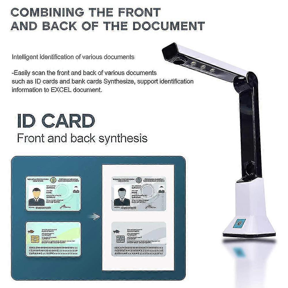 Document Camera For Teachers, Portable Usb Document Camera Scanner With ...