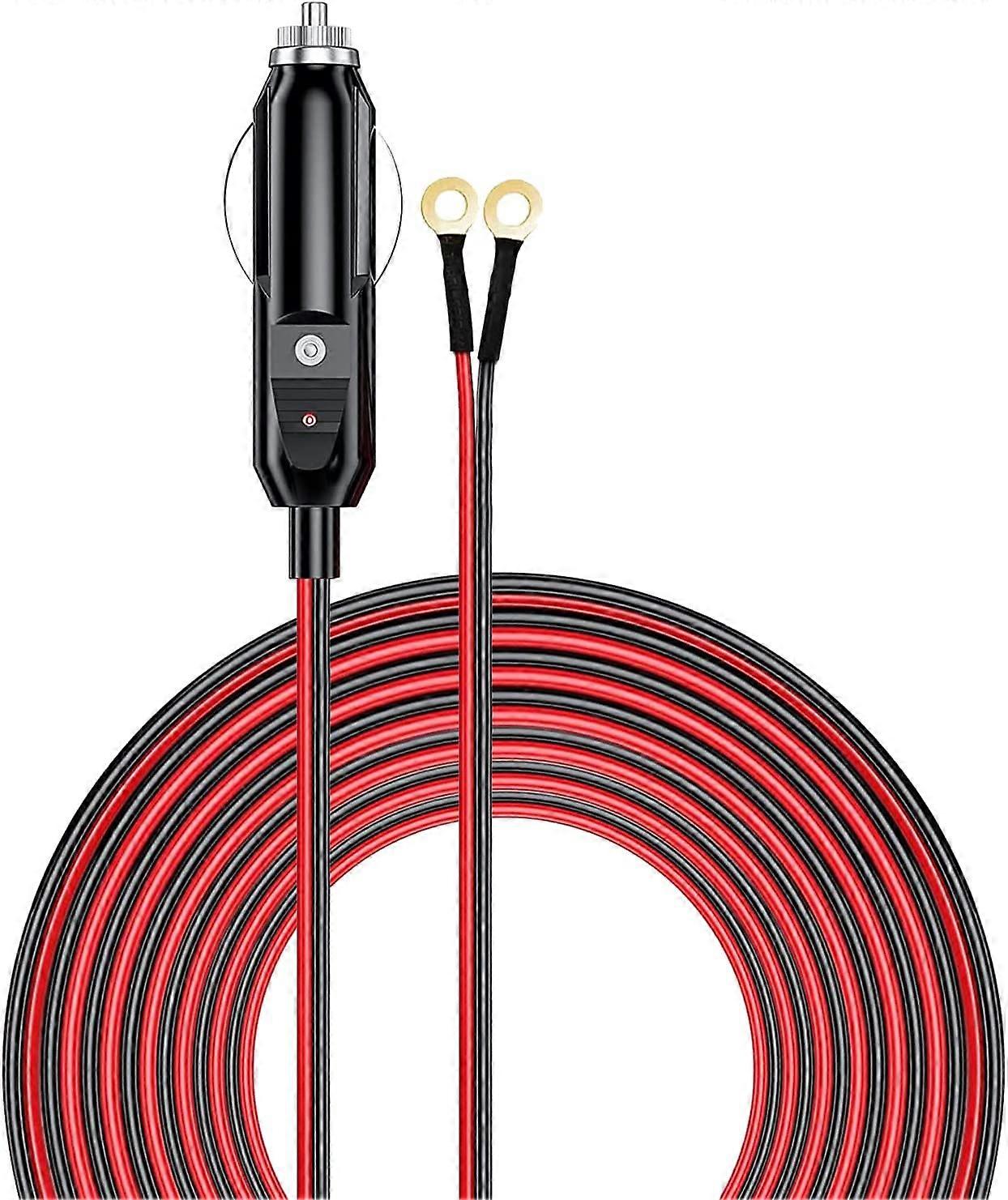 Heavy Duty Cigarette Lighter Plug 14AWG 12V 24V Male Plug Cigarette ...