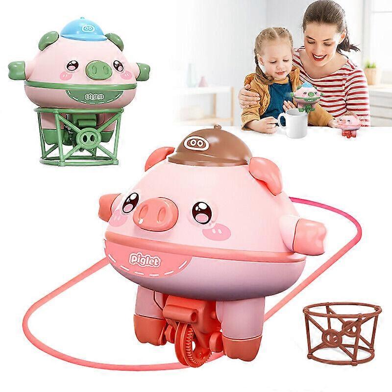 New Upgraded Cute Balanced Pig Toys Tightrope Walking Tumbler Piglet ...