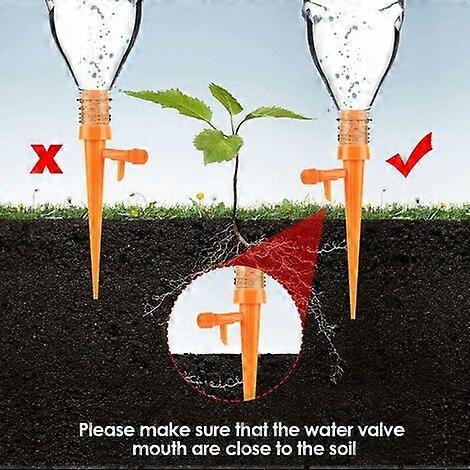 12pcs DIY Automatic Plant Waterer, Dispenser Irrigation System Watering ...