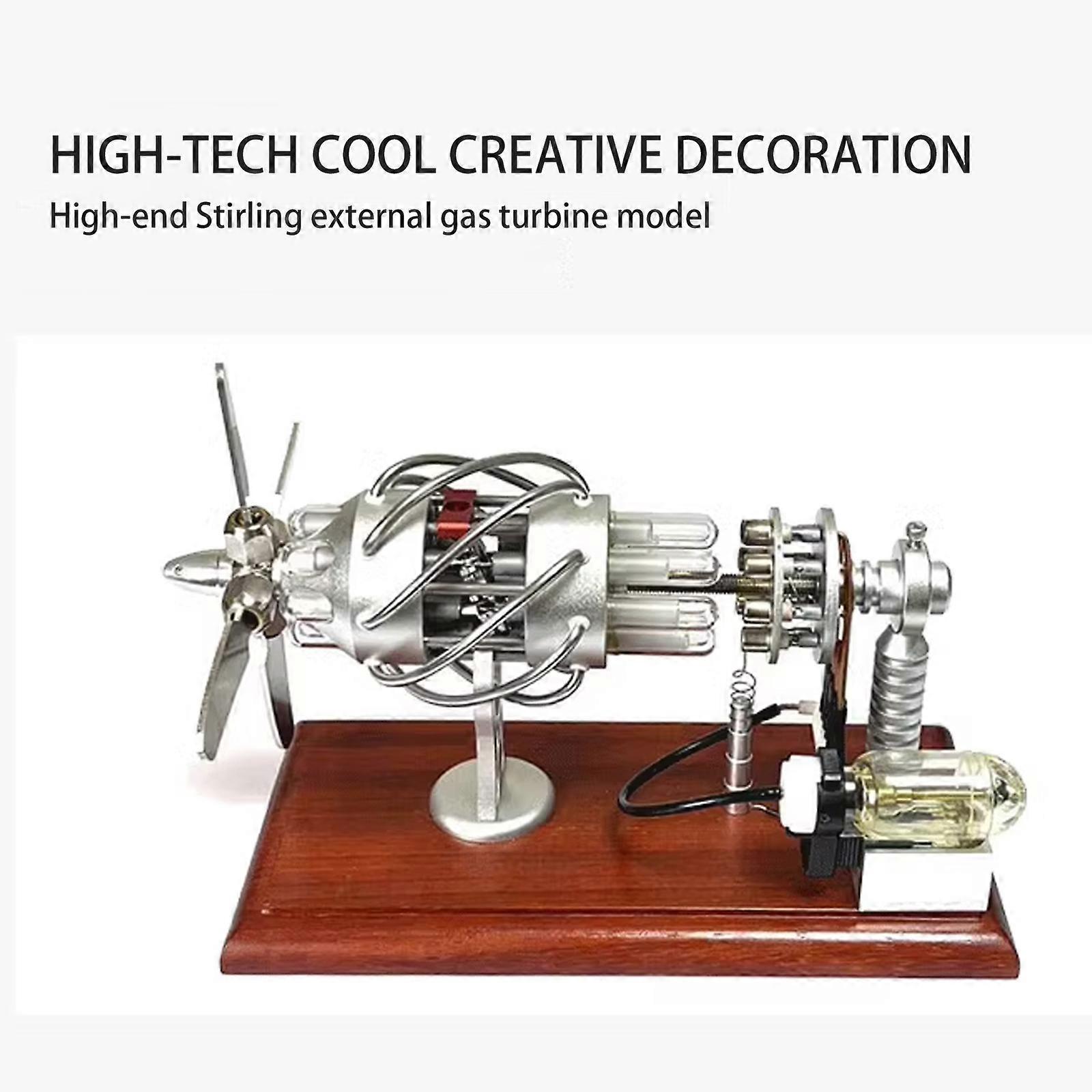 Vintage SingleCylinder Butane Gas Engine Model Collect Mechanical Toy ...