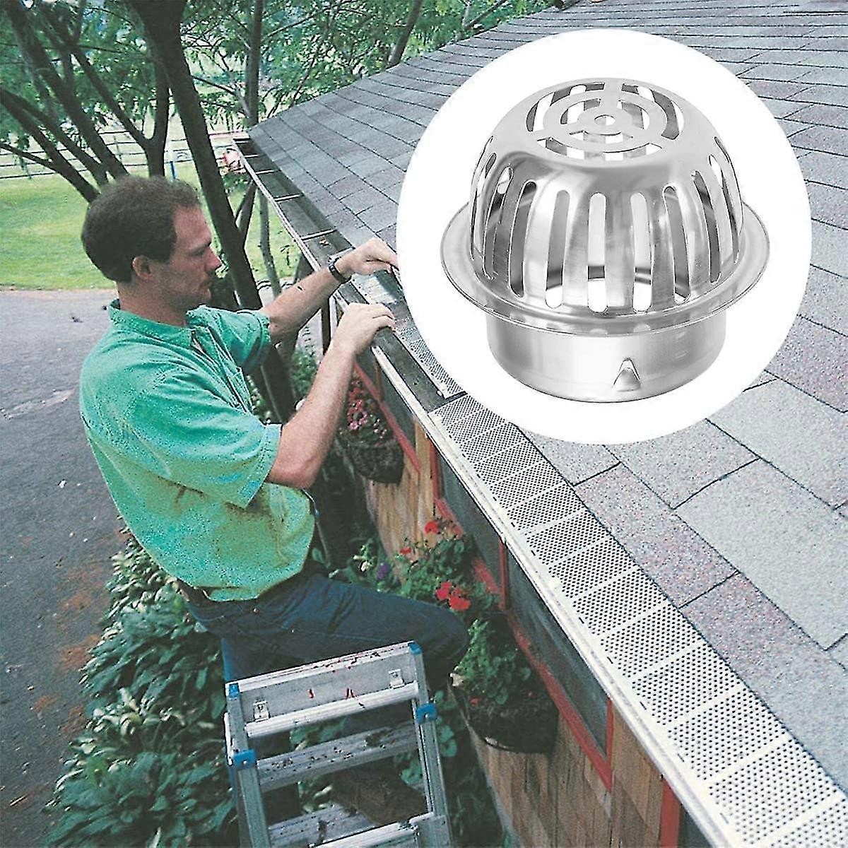 Gutter Guards - Gutter Leaf Guard - Stainless Steel Leaf Guard For ...