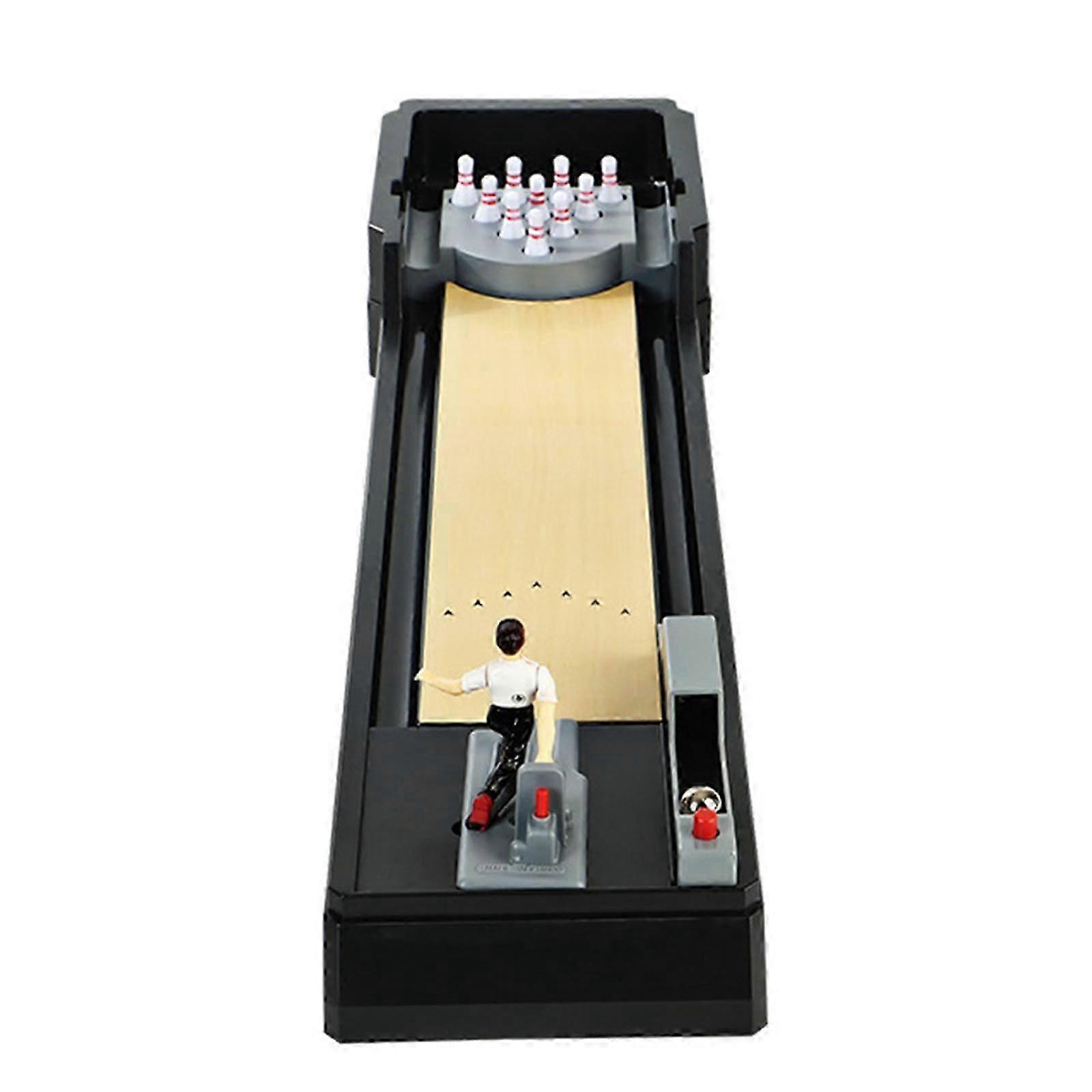 Tabletop Bowling Stress Relief Arcade Desktop Game for Home Family Game ...