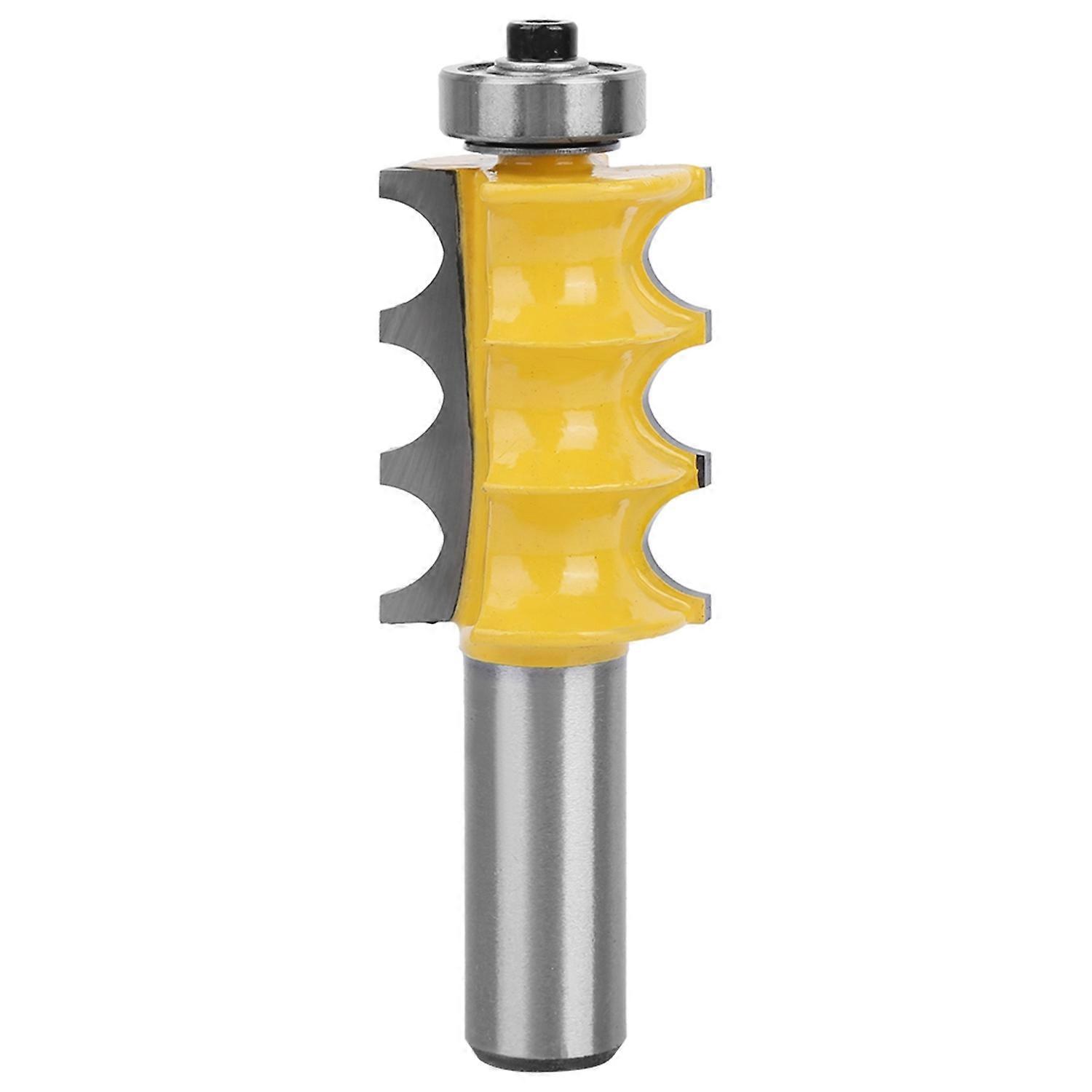 3/16" Radius Triple Bead Trim Molding Router Bit 1/2" Shank Woodworking ...