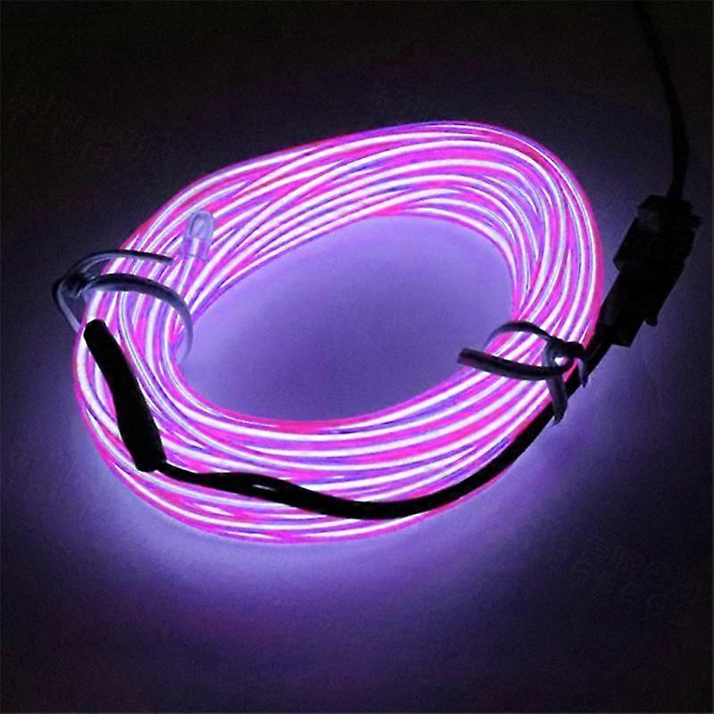 Car Interior Lighting LED Strip Lamp Decoration Garland Wire Tube Line ...