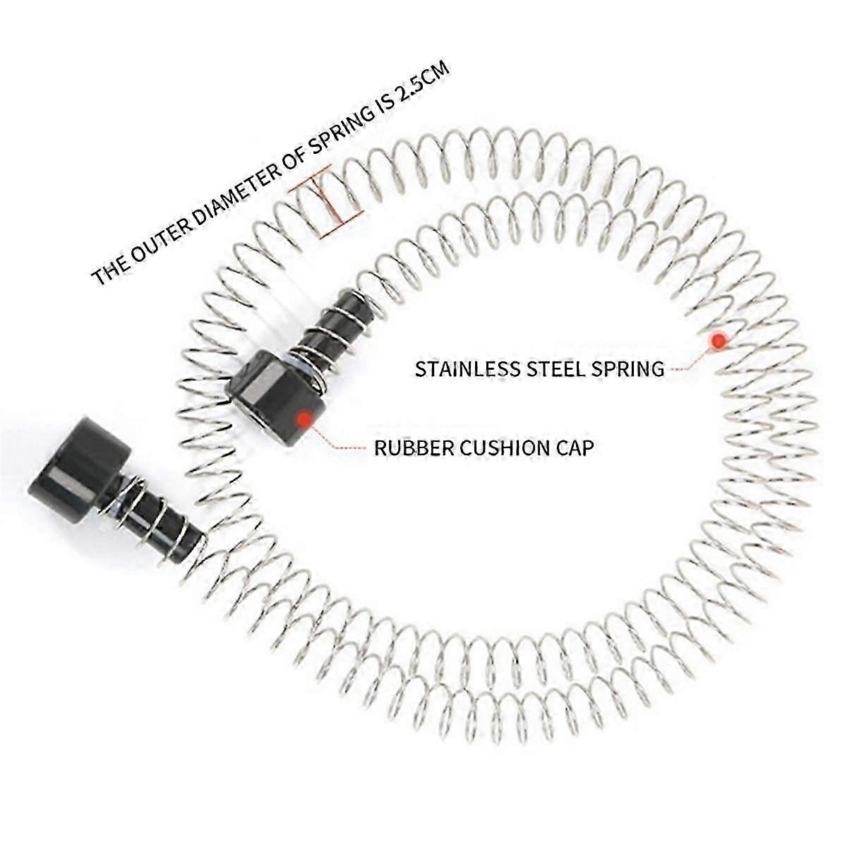 Zipline Spring Brake 165cm Stainless Steel Zip Line Spring Brake Heavy ...