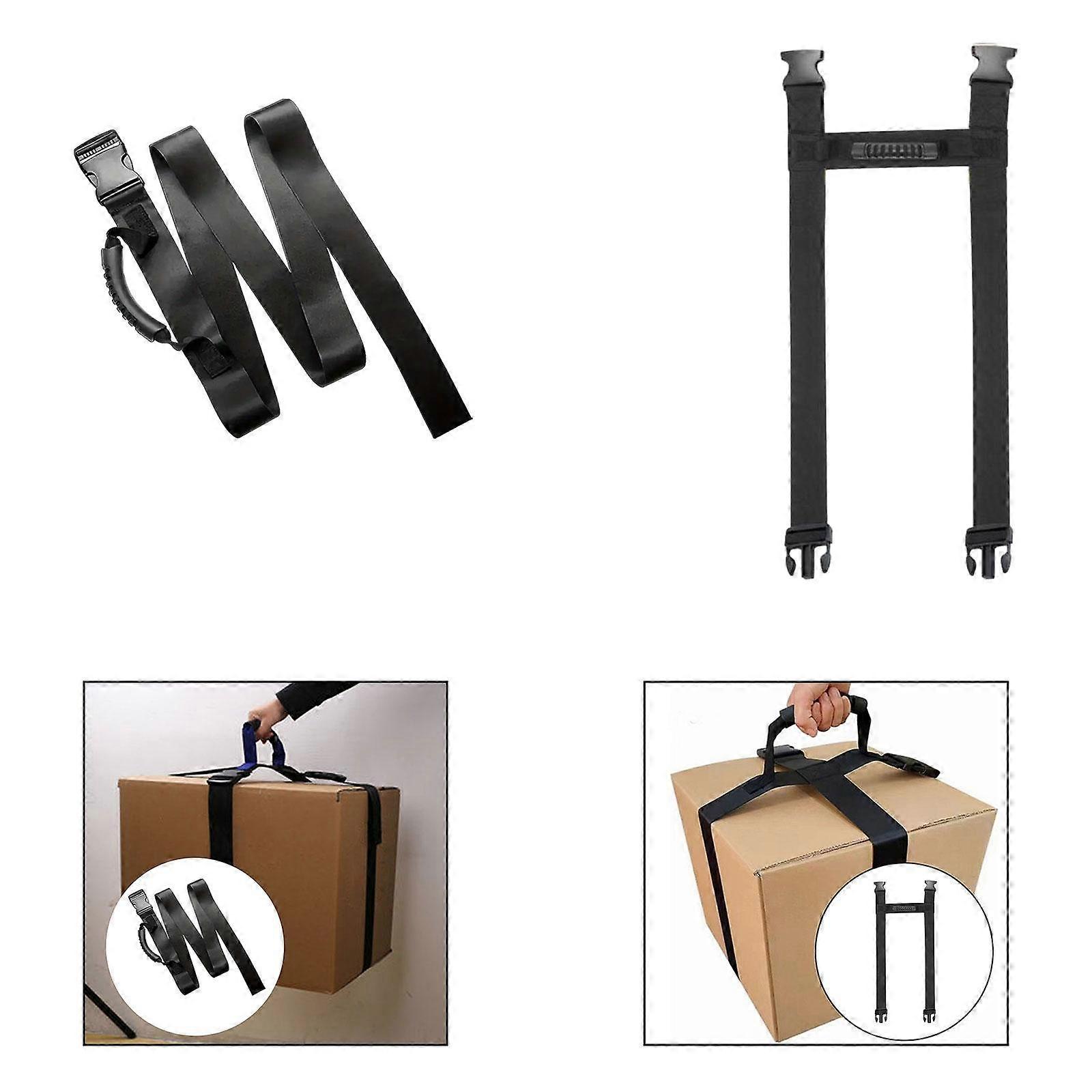 Carrying Strap with Handle for Safely Moving and Lifting Heavy Boxes ...