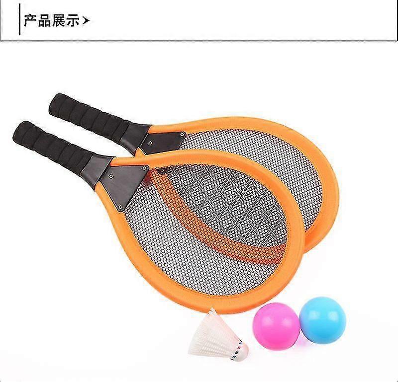 Badminton Set For Kids With 2 Rackets, Soft Training Balls And ...