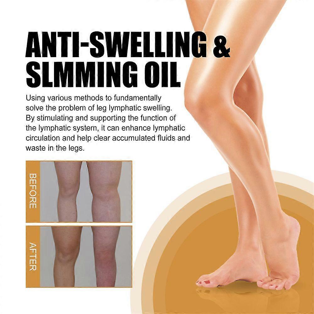 Anti-Swelling & Slmming Oil,Massage Oil for Massage Therapy, Relaxing ...