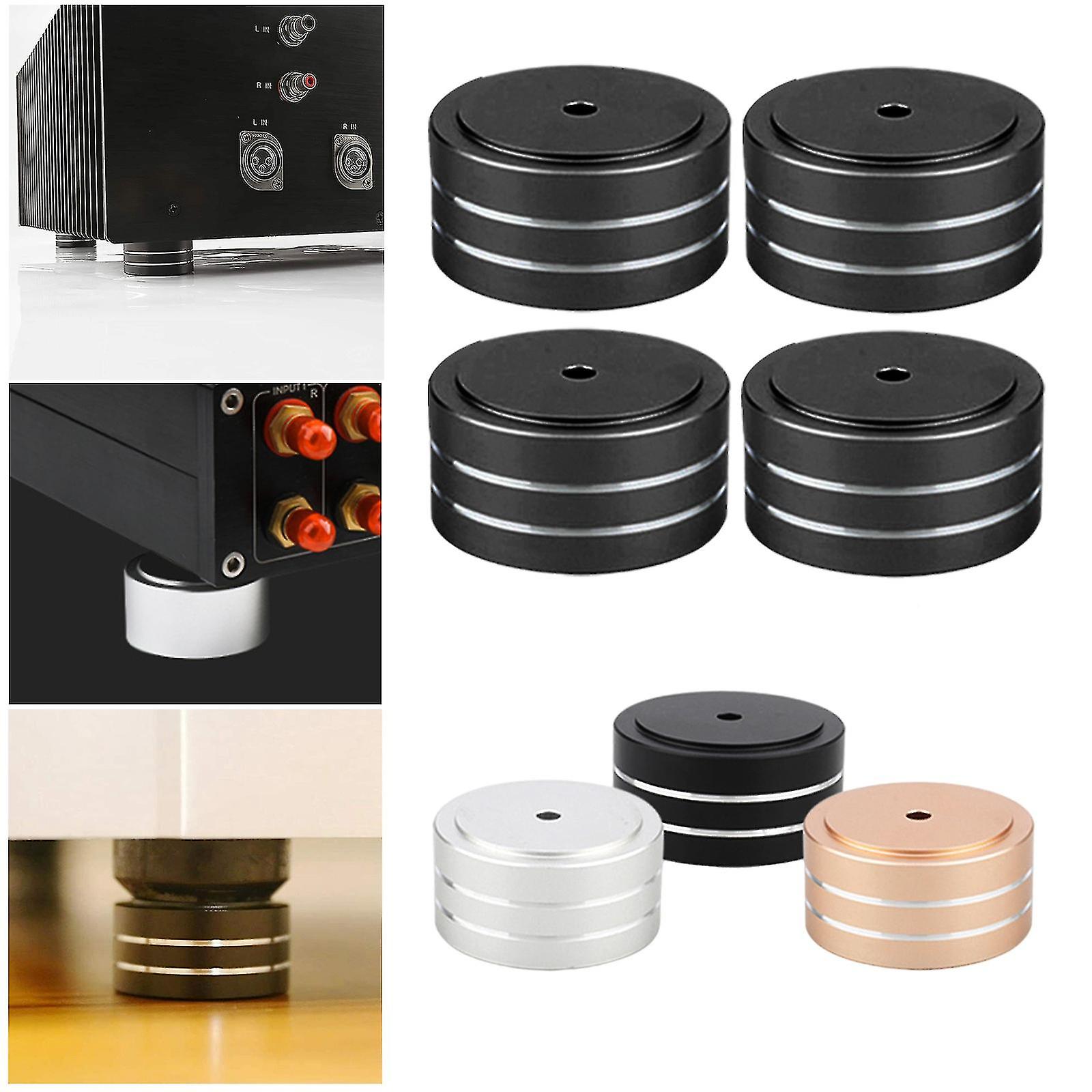 Aluminum Hifi Amp Speaker Isolation Stand Turntable Dac Feet Pad ...