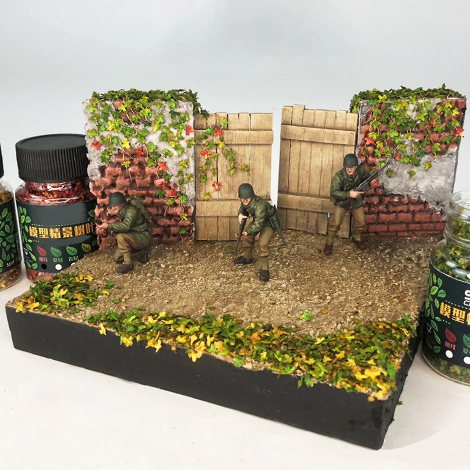 Miniature Leaf Diorama For Model Railroad Micro Landscape Architecture ...