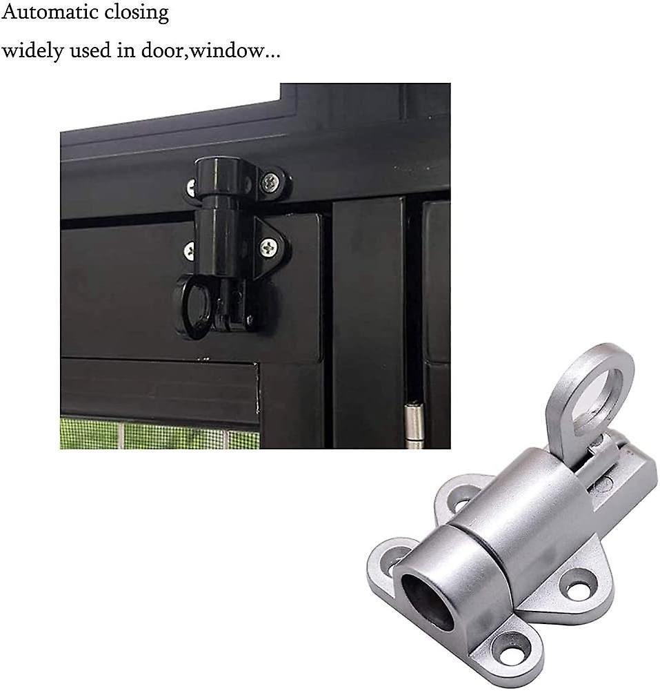 Automatic Aluminum Door Latch, 2 Pieces Spring Latch, Bounce Door Latch ...