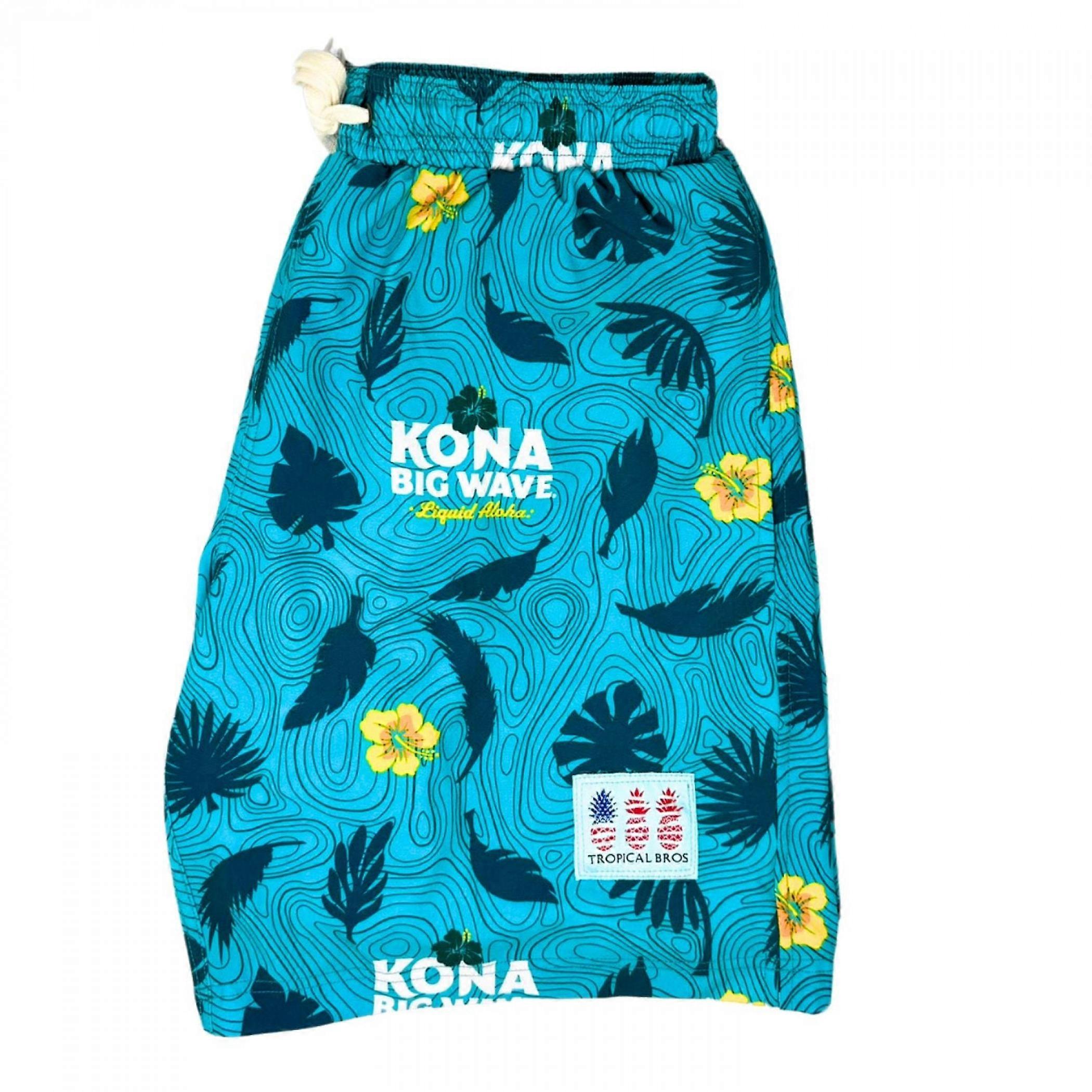 Big Wave Kona Beer Liquid Aloha Tropical Bros. Swimsuit | Fruugo UK