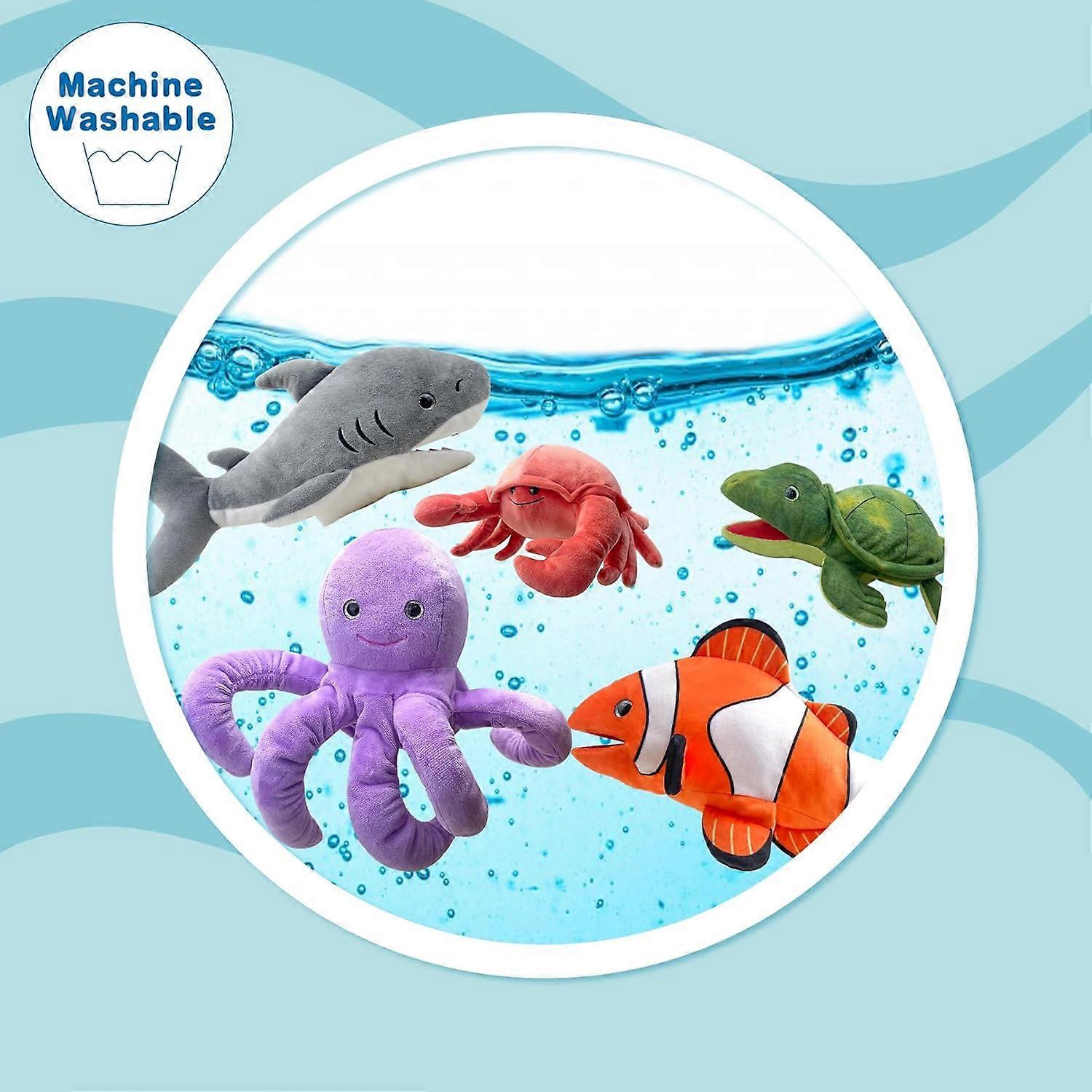 Hand Puppet Crab Puppet,13" Crab Puppet Animal Puppets for Kids ...