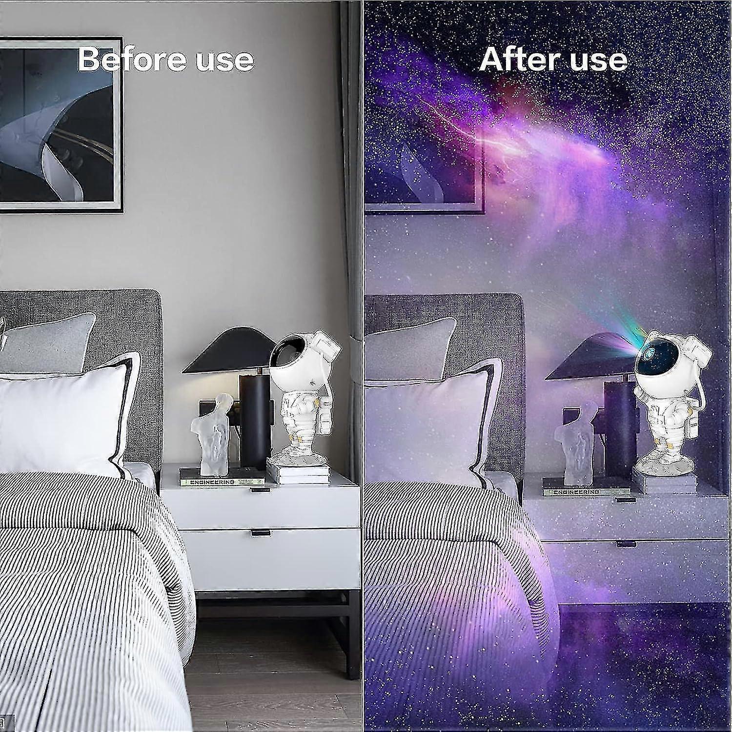 Astronaut Galaxy Projector Starry Sky Night Light, Astronaut Star ...