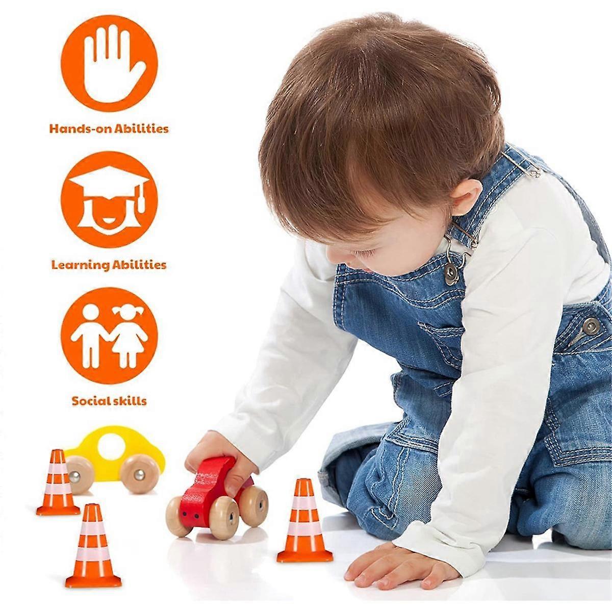 Mini Traffic Cones 10Pcs Miniature Road Cones Construction Cones Kids ...