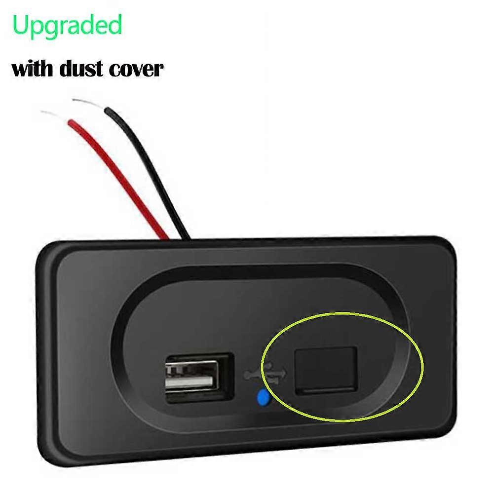 Caravan Dc5v/31a Charging Socket Dual Usb Ports Plug Charger Outlet ...