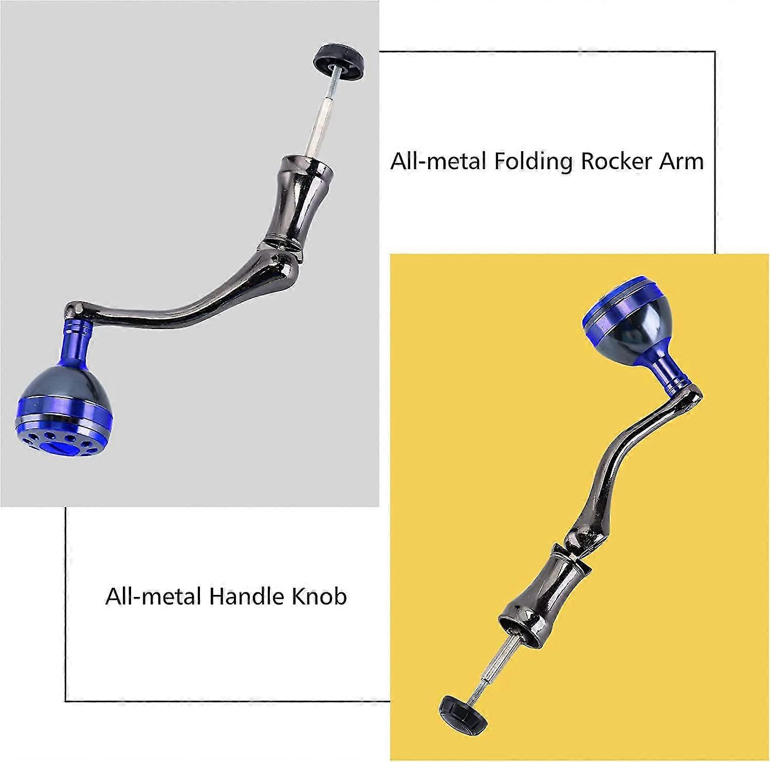 Spinning Reel Handle Metal Reel Replacement Handle Rocker Arm Grip With ...