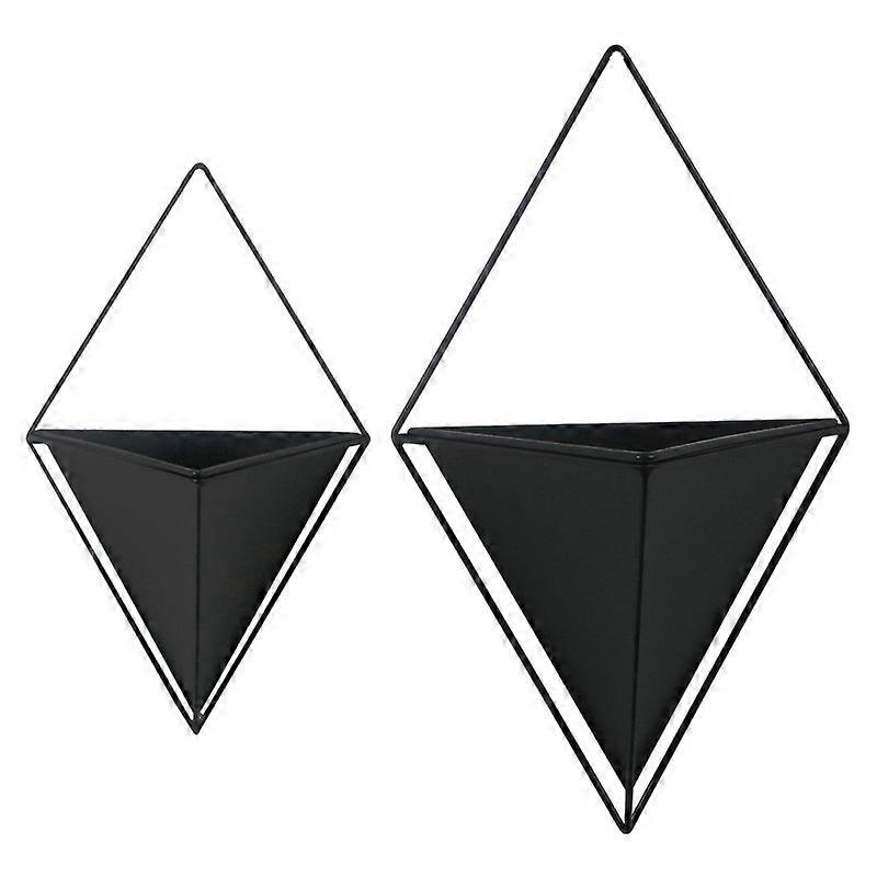 Triangular Hanging Pot Indoor Outdoor Modern Flower Plant Hanging ...