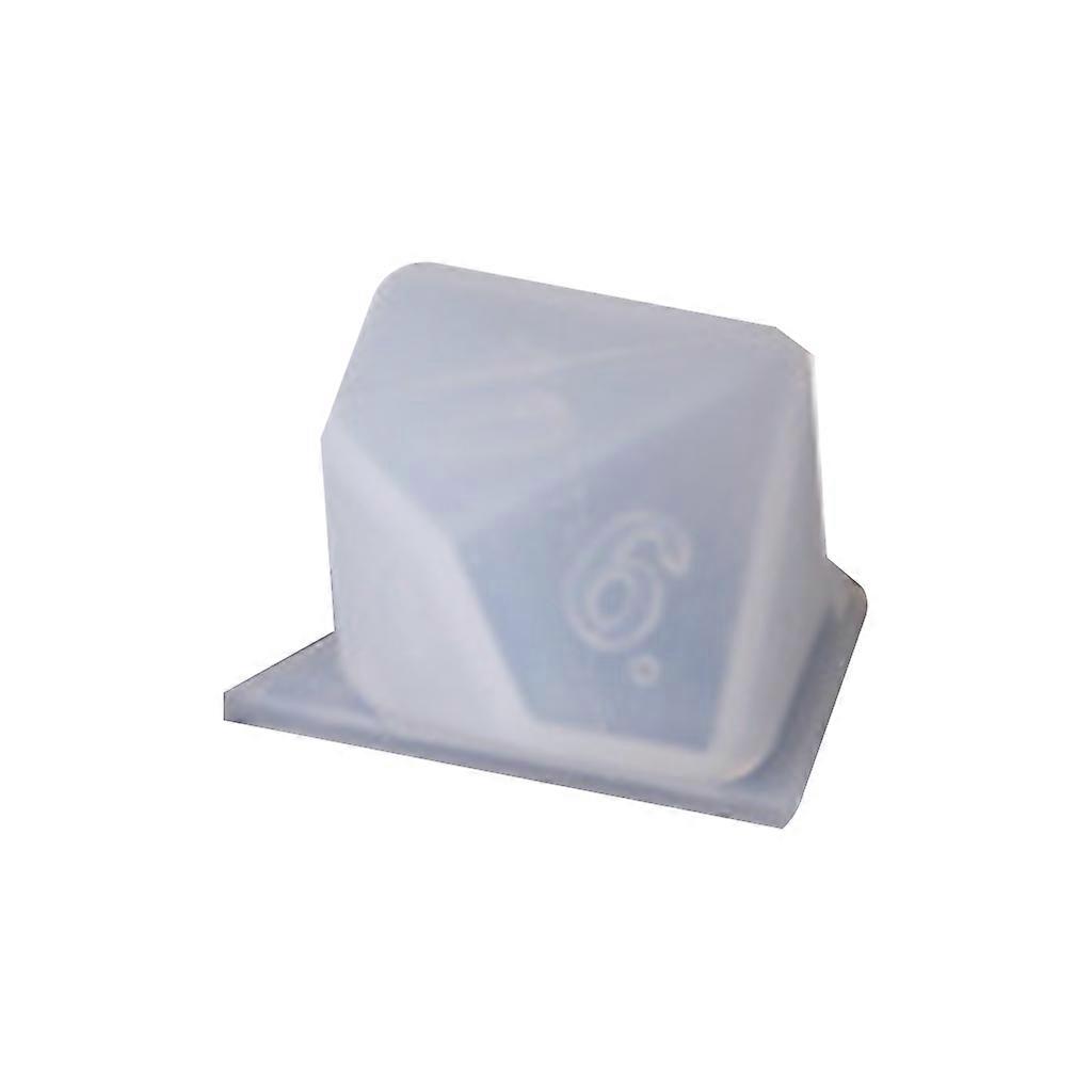 Multi-spec Digital Game Epoxy Resin Molds Dice Fillet Shape Silicone ...